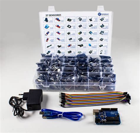 Kit 37 Sensores Con Arduino Y Accesorios Sai Sac Mecatronica