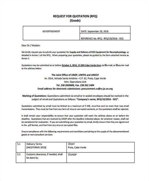 How To Write An Email For Quotation Submission Sample Letter For Quotation Submission Scrumps