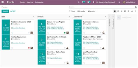 odoo events banibro