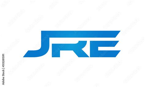 Jre Letters Joined Logo Design Connect Letters With Chin Logo Logotype