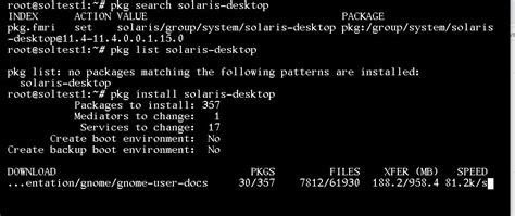 enable desktop on oracle solaris 11 4