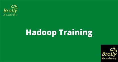 Hadoop Training In Hyderabad Best Institute 2023
