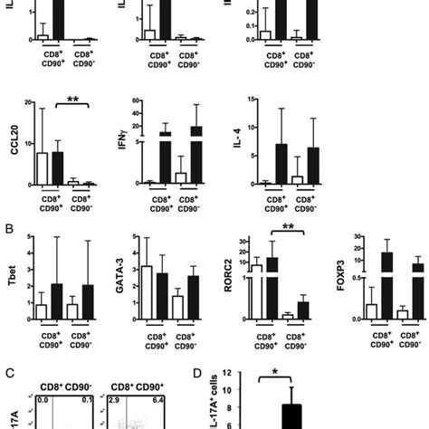 Expression Of Cd90 In Freshly Isolated And Activated T Cells A