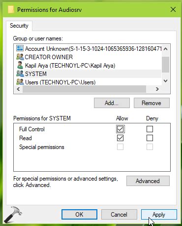 FIX Error X Access Is Denied For Services In Windows