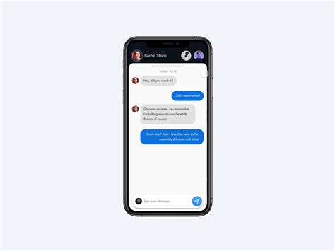 Direct Messaging App By Guillaume Parra On Dribbble