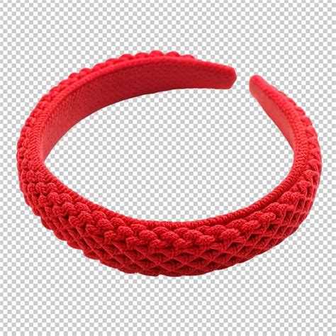 Red Fancy Headband Premium Ai Generated Psd