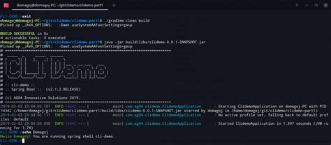 Developing Cli Application With Spring Shell Part 1 Notch