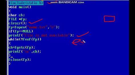 How To Use Fgetc Function In C Langauage In Hindi Youtube