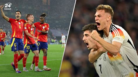Іспанія Німеччина де та коли дивитись онлайн матчу Євро 2024 24 канал Спорт