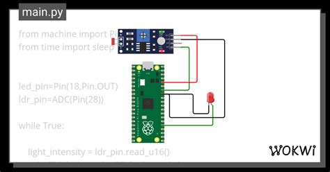 automatic light control wokwi esp32 stm32 arduino simulator