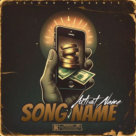 Money Cover Music Album Art Trap Mixtape Rap Postermywall