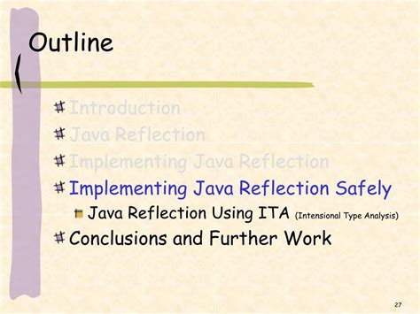 Ppt Type Safe Implementation Of Java ™ Reflection Powerpoint