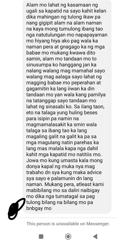 Sinusumpa Ako Ng Kapatid Ko Rpanganaysupportgroup