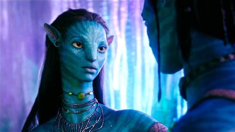 Neytiri And Jake Under The Tree Of Voices Film
