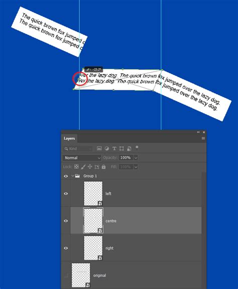 solved how do i perspective warp the text correctly to th adobe