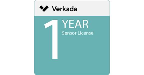 Verkada Sensor License 1 Year Lic Sv 1y Bandh Photo Video