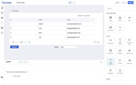 tooljet fully managed open source service