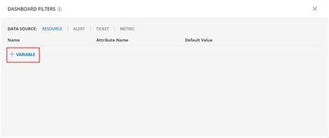 Variable Filters OpsRamp Documentation
