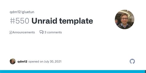 Unraid Template Discussion 550 Qdm12 Gluetun GitHub