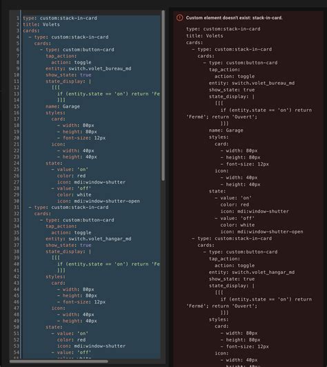 Add Buton Card In Columns Frontend Home Assistant Community