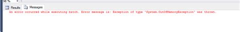 How To Troubleshoot Out Of Memory Errors In SSMS SQL Prompt Support