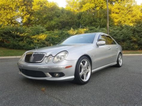 2004 Mercedes Benz E Class E Class 2004 Mercedes Benz E55 Amg Low