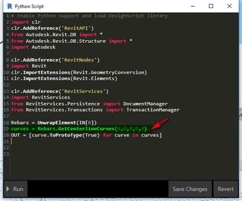 Get Outer Lines Of Rebar Curves Revit Dynamo