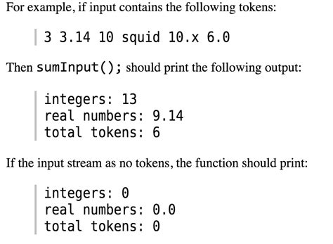 Solved Write A Program Which Reads A Series Of Tokens From