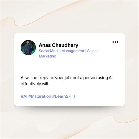 Muhammad Anas On Linkedin Ai Futureofwork Linkedinthoughts