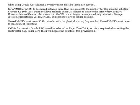 Oracle Rac—selecting Vmdks Or Rdms Oracle Asm On Scaleio Best