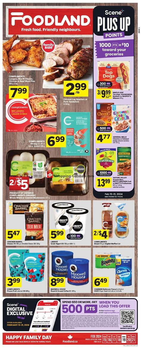 Foodland Canada Flyer Special Offer On February 15 February