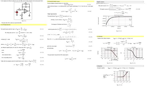 Operational Amplifier Op Circuit That Works As Integrator And Differentiator Electrical