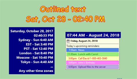 Clock Widget Windows 10 Best Free And Paid Options