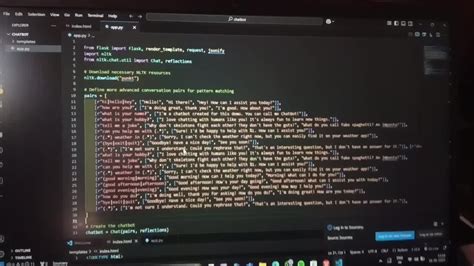 Python Nltk Chatbotdevelopment Codealpha Ai Internshipexperience Sowmya Mahanthi