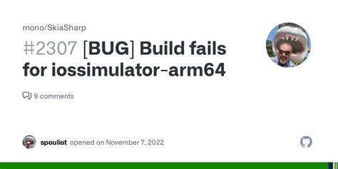 Bug Build Fails For Iossimulator Arm64 · Issue 2307 · Monoskiasharp