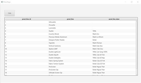 Tableview With Database Column Name Setcolumnstyle B4x Programming