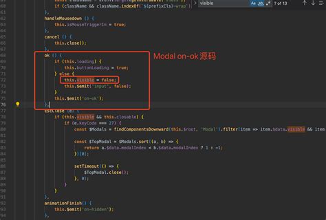 Bug Report Modal 的on Ok方法设置了visiblefalse，导致点确认按钮都会关闭modal · Issue 91