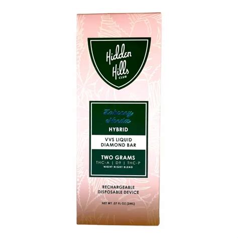 Hidden Hills Night Night Blend Vvs Liquid Diamond Bar