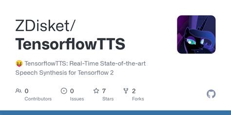 GitHub ZDisket TensorflowTTS Stuck Out Tongue Closed Eyes TensorflowTTS Real Time State Of
