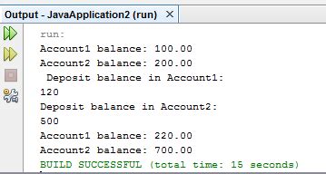 Create Java Program For Credit Balance And Withdraw Balance Fron Bank