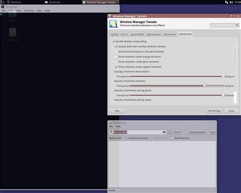 Linux How Can I Make Windows Stay Opaque When Inactive Unix Linux Stack Exchange
