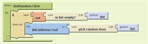 Coxys Blog Android App Inventor Lists