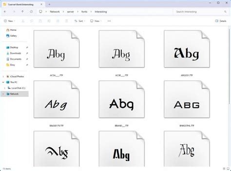 Resolved Sample Code To Show All Character Sets Available Vbforums