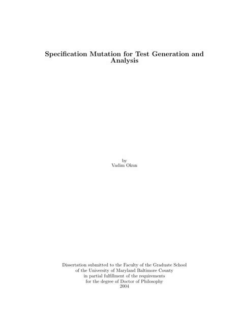 Pdf Specification Mutation For Test Generation And Measure Test