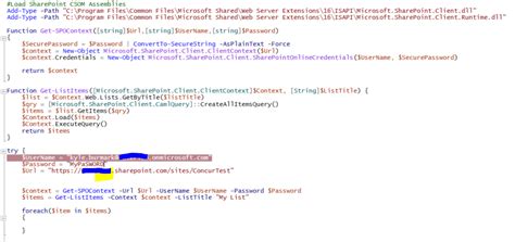 Problem With Login To Sharepoint Online Using Powershell Sharepoint