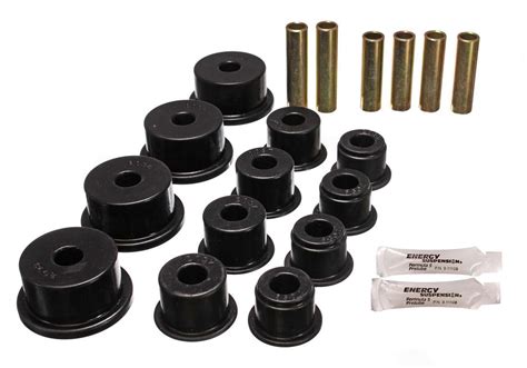 Energy Suspension 84 98 Jeep Rear Leaf Spring Bushing Set 22109g