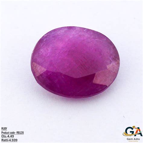 Buy Ruby 5 90carat 6 49ratti Online Gemastro