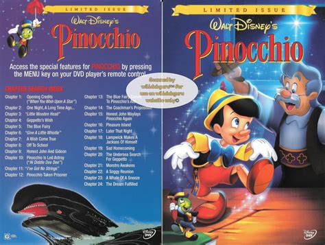 Pinocchio 1999 Vhs