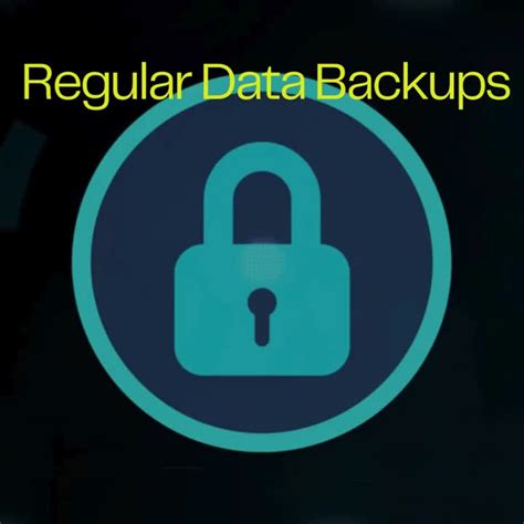 Secure Your Data With Regular Data Backups Databackup Corporatesecurity Riskmanagement