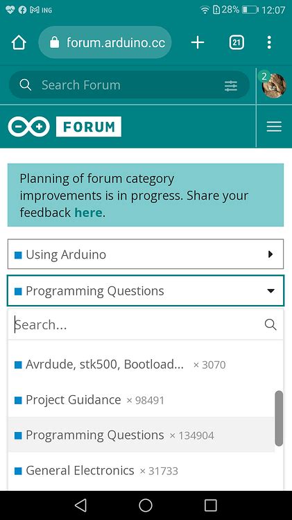 Poor Appearance And Usability Of Forum On Mobile Devices Website And Forum Arduino Forum